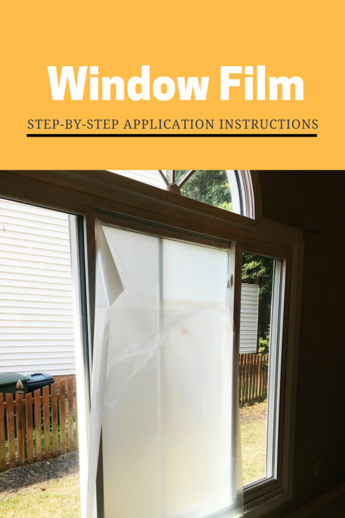 Looking for a very minimal window treatment? Apply window film ...